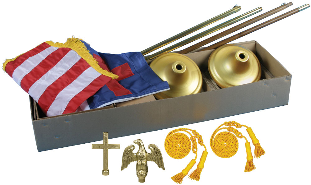Indoor Flag Set Box Double Ds Tool Flags And Flagpoles